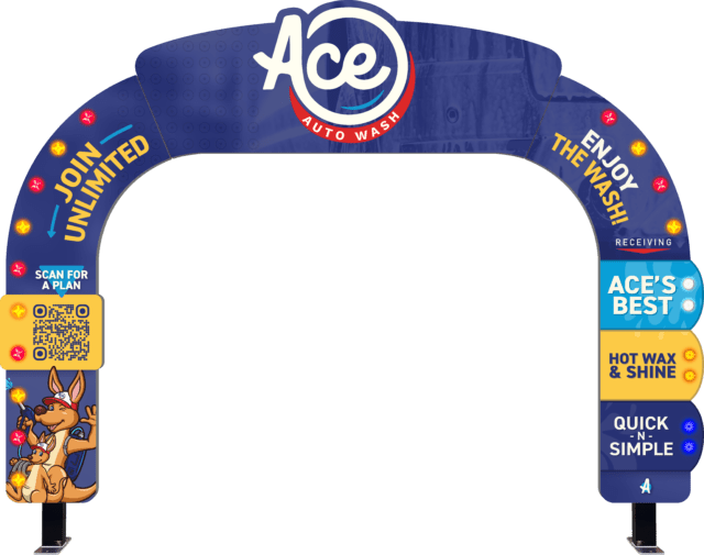 Grand Entry Arch - ABC Wash Systems