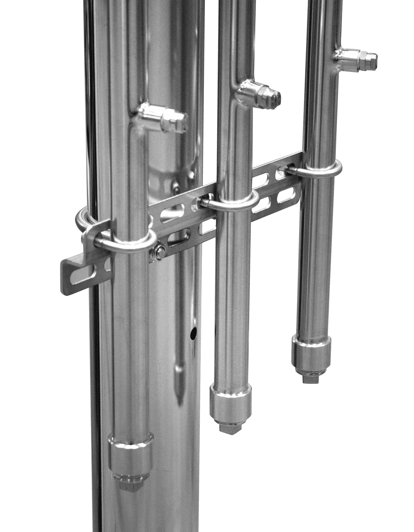 Round Stainless Steel Arch w/ Manifold - ABC Wash Systems