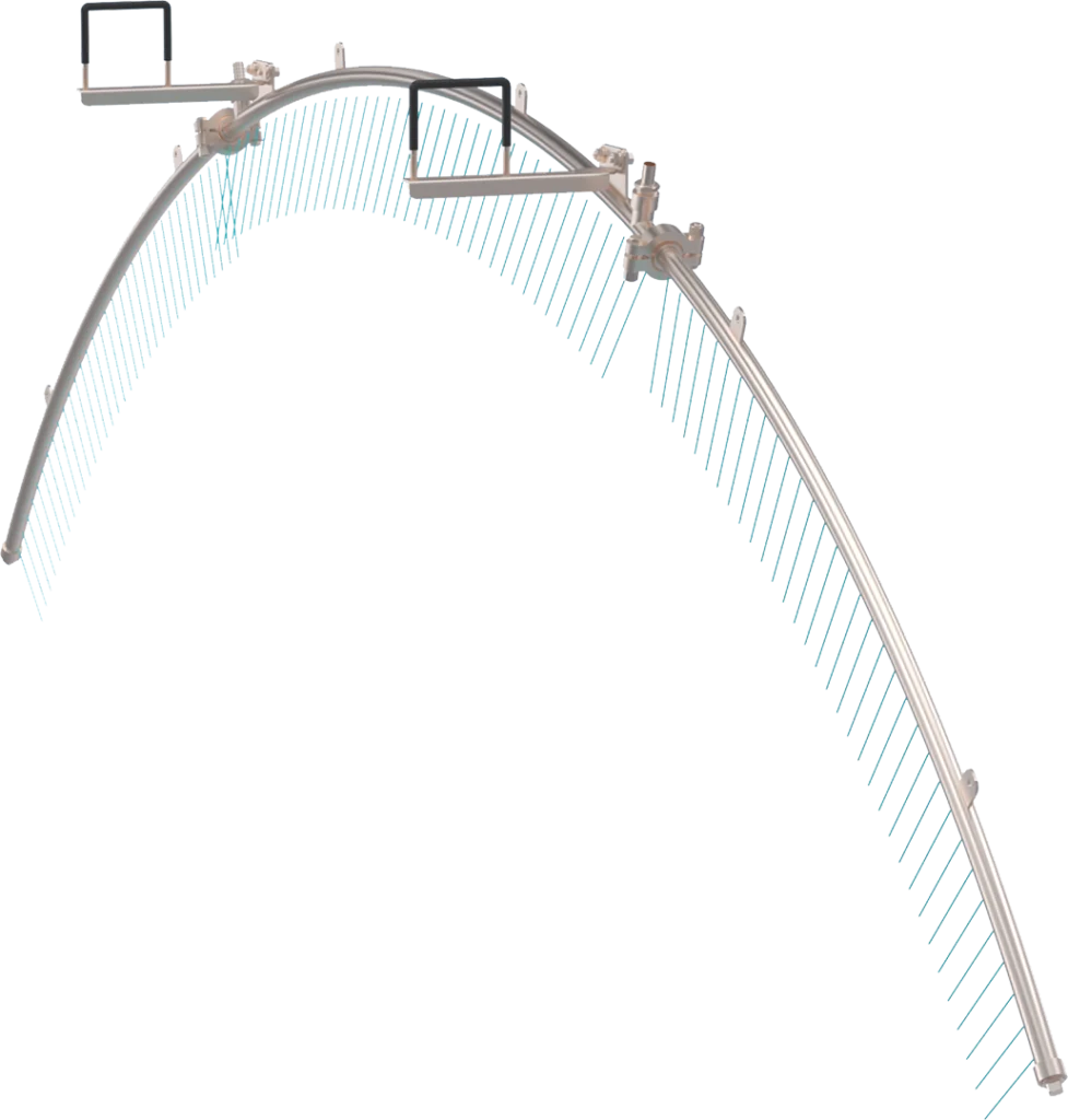 Halo Stream Rain Bar by ABC Wash Systems